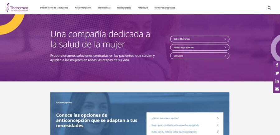 Theramex: una compañía dedicada a la salud de la mujer